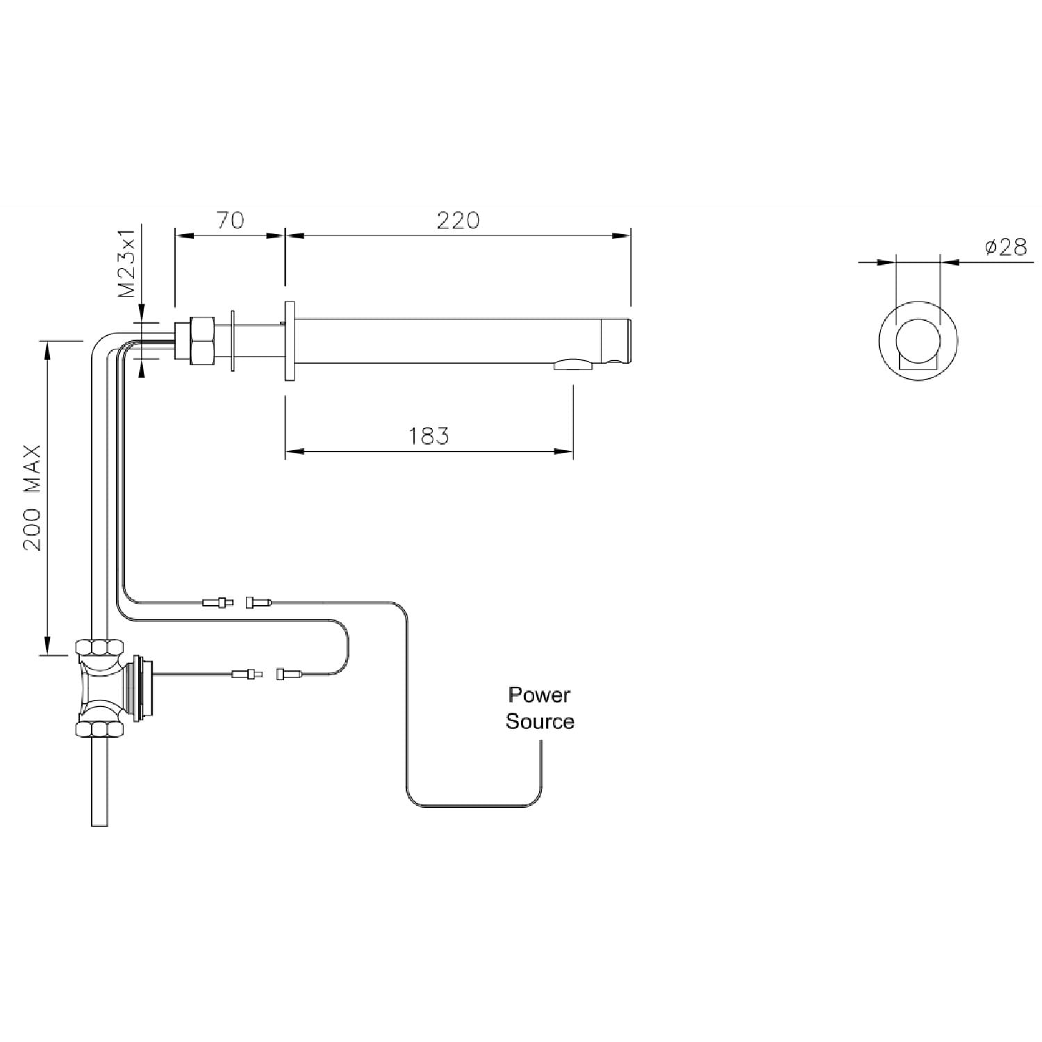 Dolphin Infrared Sensor Tap | Dolphin Australia+