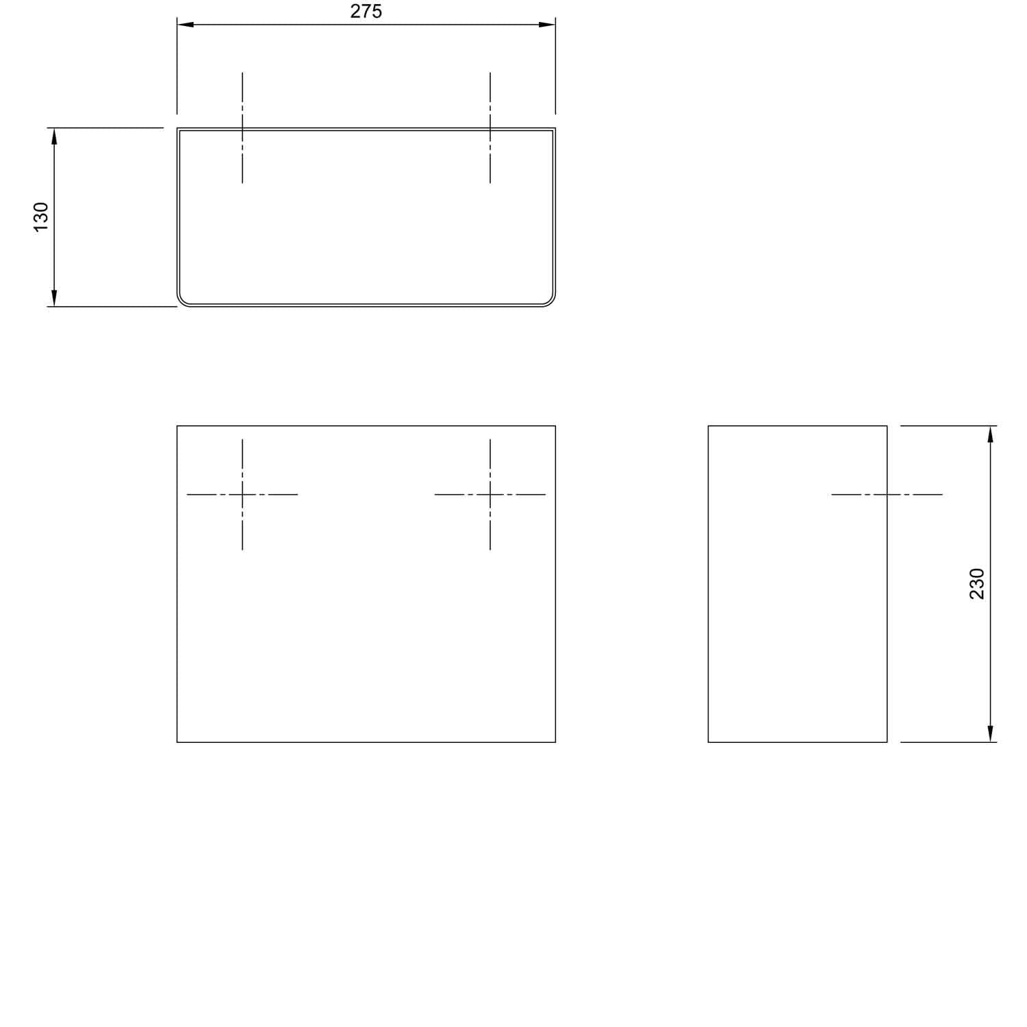 DOLPHIN 8LTR STAINLESS STEEL SURFACE MOUNTED BIN | Dolphin Australia+