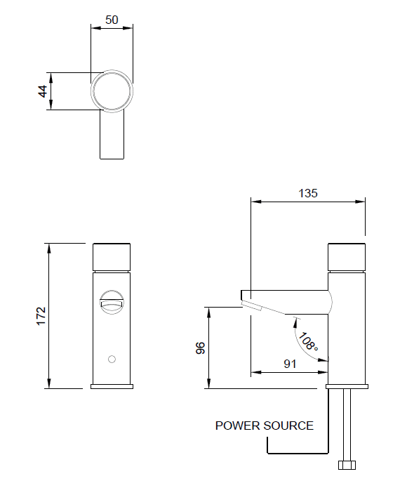 Dolphin Infrared Mixer Tap | Dolphin Australia+