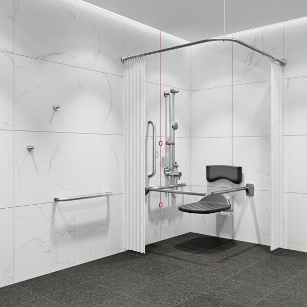 What are the Doc M Shower Dimensions? | Dolphin Solutions