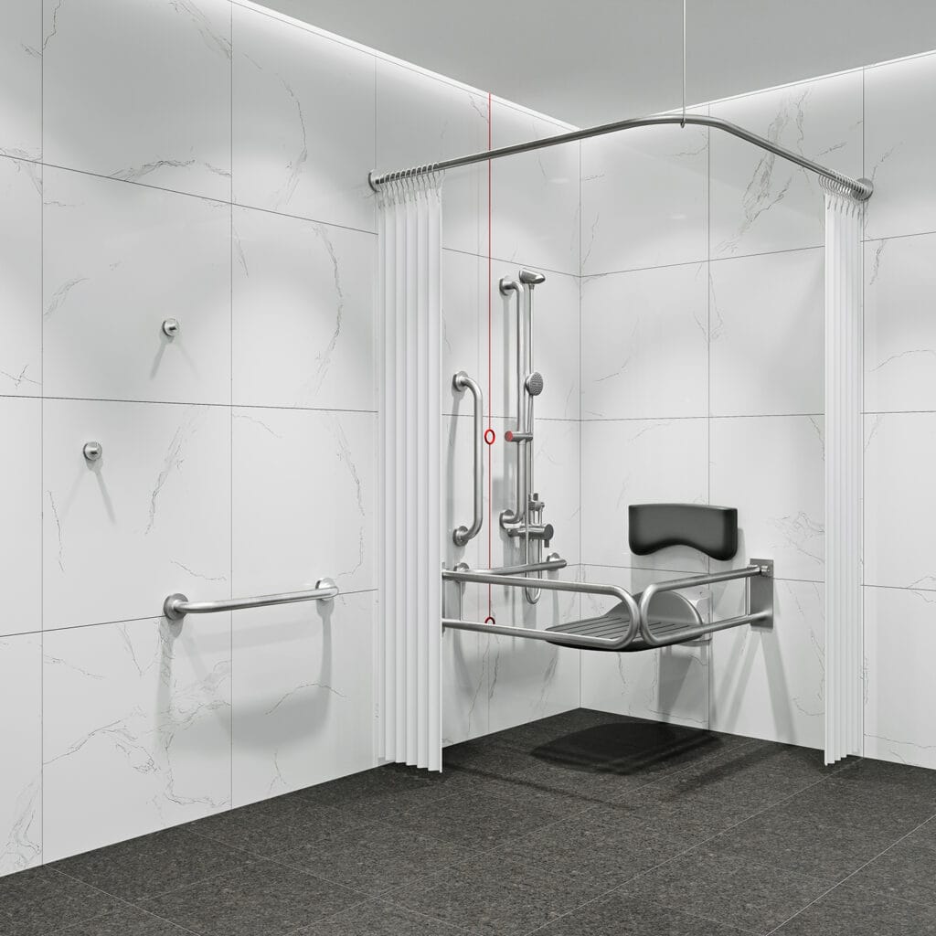 What are the Doc M Shower Dimensions? | Dolphin Solutions