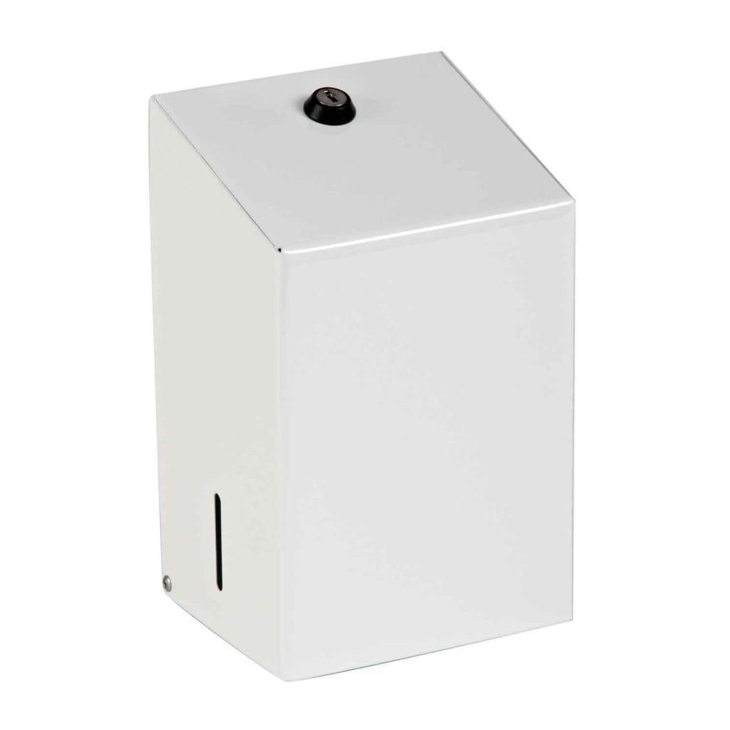 Dolphin White Metal Bulk Pack Tissue Dispenser BC4305 | Dolphin Solutions