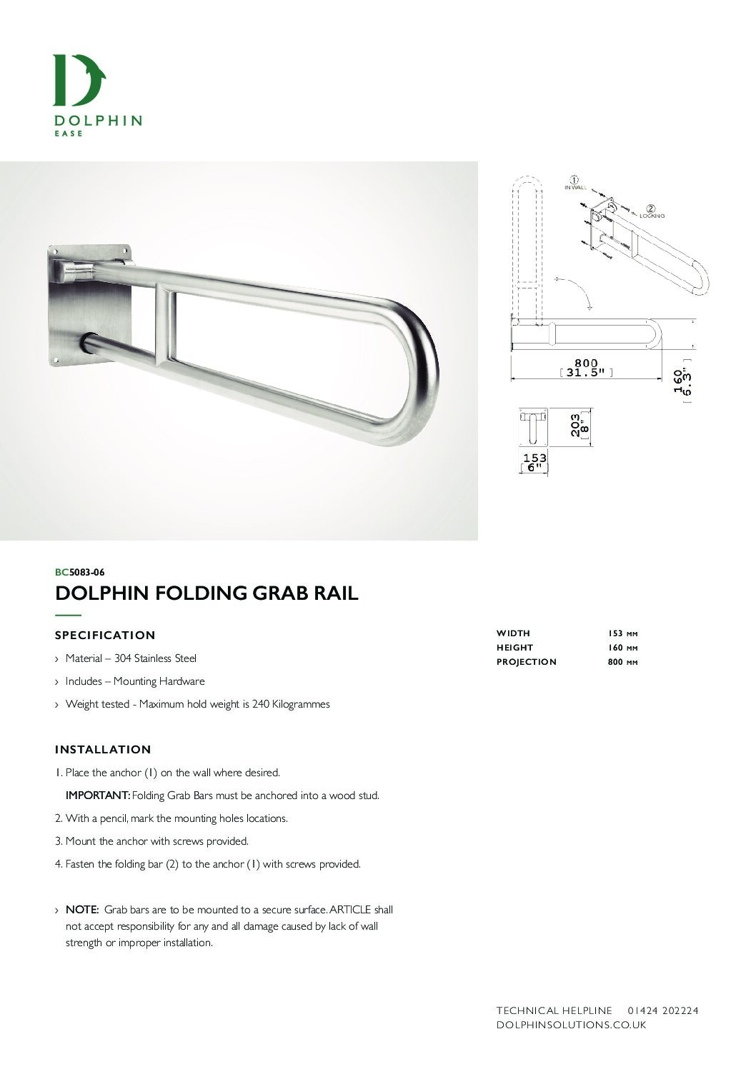 BC5083-06 Datasheet | Dolphin UK+