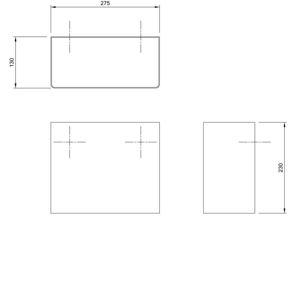 DOLPHIN 8LTR STAINLESS STEEL SURFACE MOUNTED BIN | Dolphin UK+