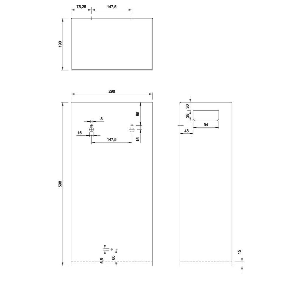 Dolphin Waste Bin: DP5106 | Dolphin Solutions