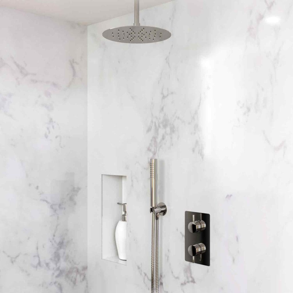 Dolphin Shower Set with Ceiling Mounted Head and Handheld DB3901 ...