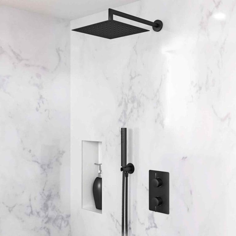 Dolphin Shower Set with Wall Mounted Head and Handheld DB3903 | Dolphin ...