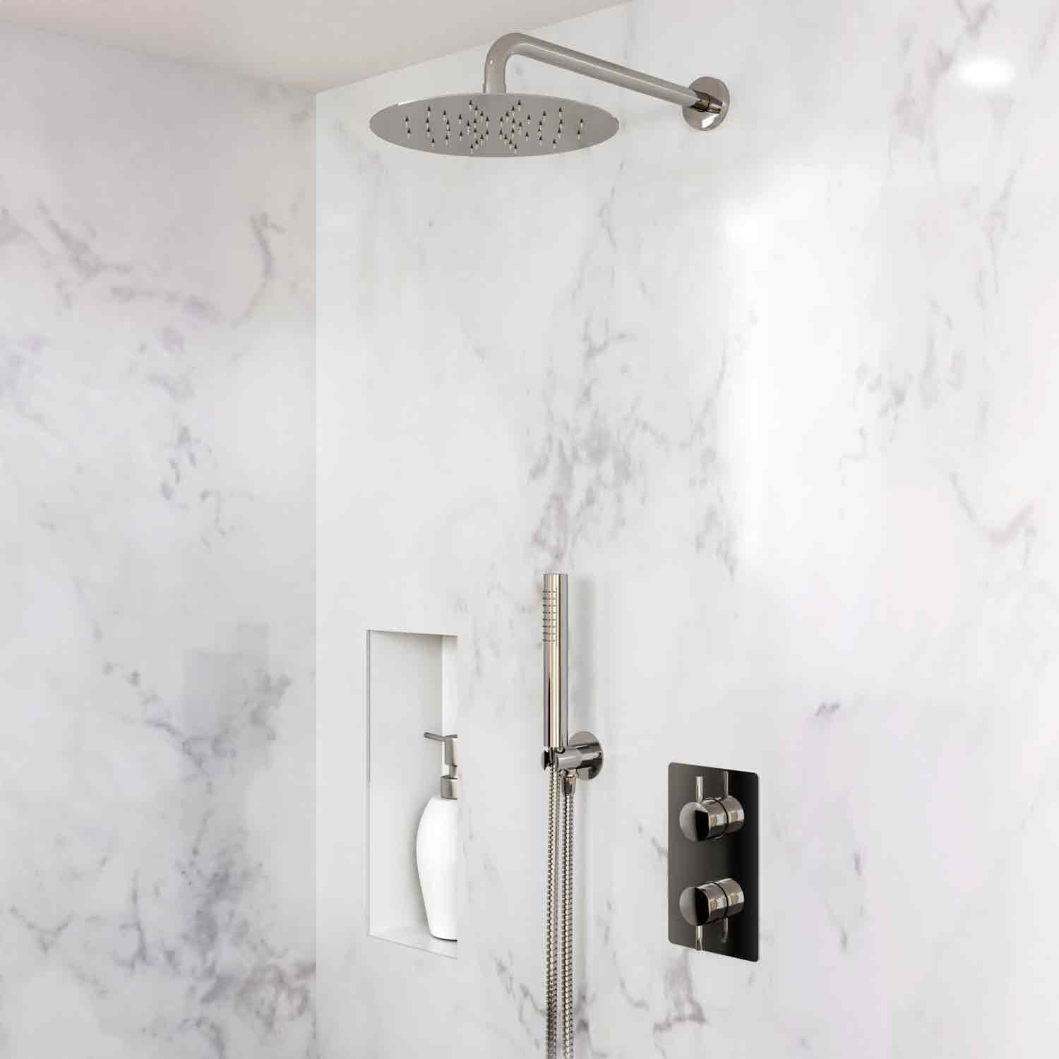 Dolphin Shower Set with Wall Mounted Head and Handheld DB3905 | Dolphin ...