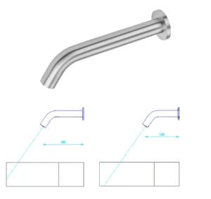 How to specify tap lengths for your washbasin | Dolphin Solutions