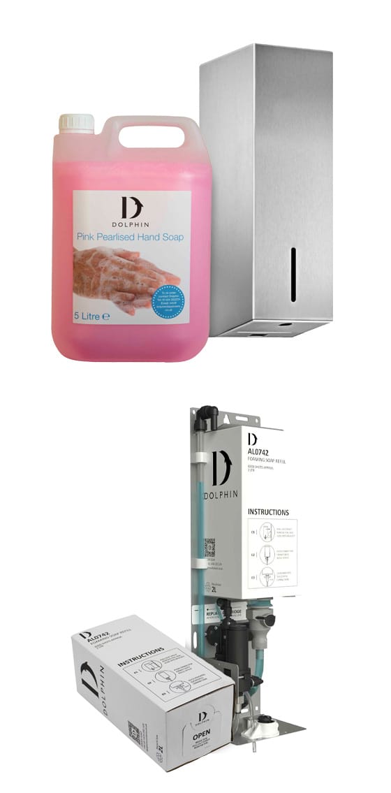 How to choose between commercial liquid soap and foam soap I Dolphin ...