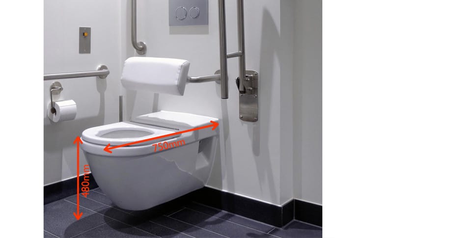 Accessible Washroom Dimensions | Dolphin Solutions