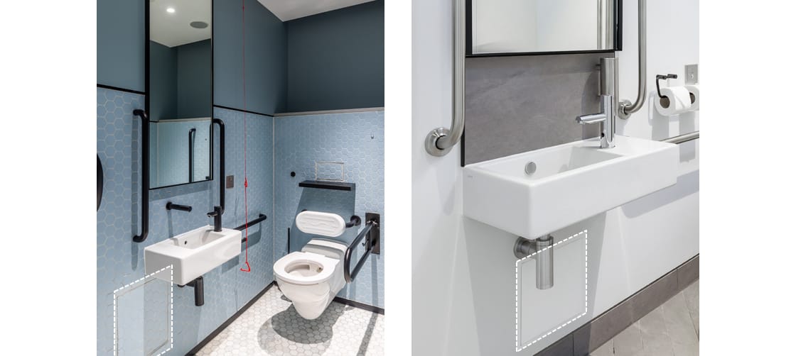 Commercial Access Panels for Washrooms | Dolphin Solutions