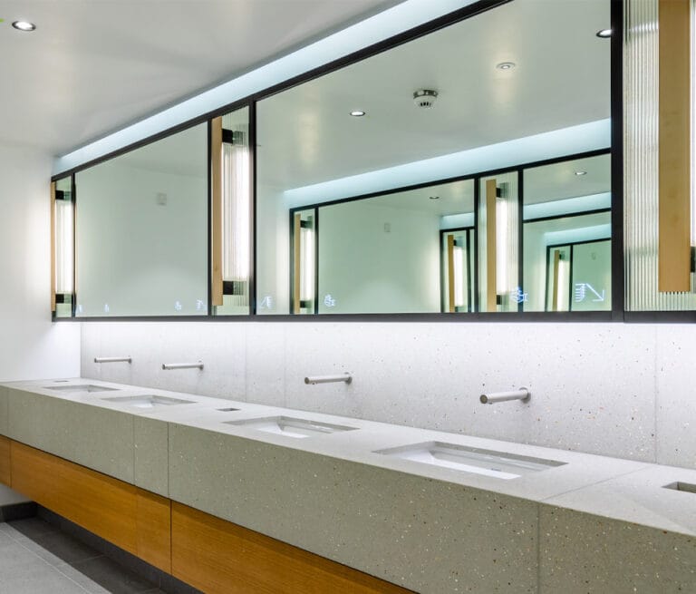 Designing Airport Washrooms | Dolphin Solutions