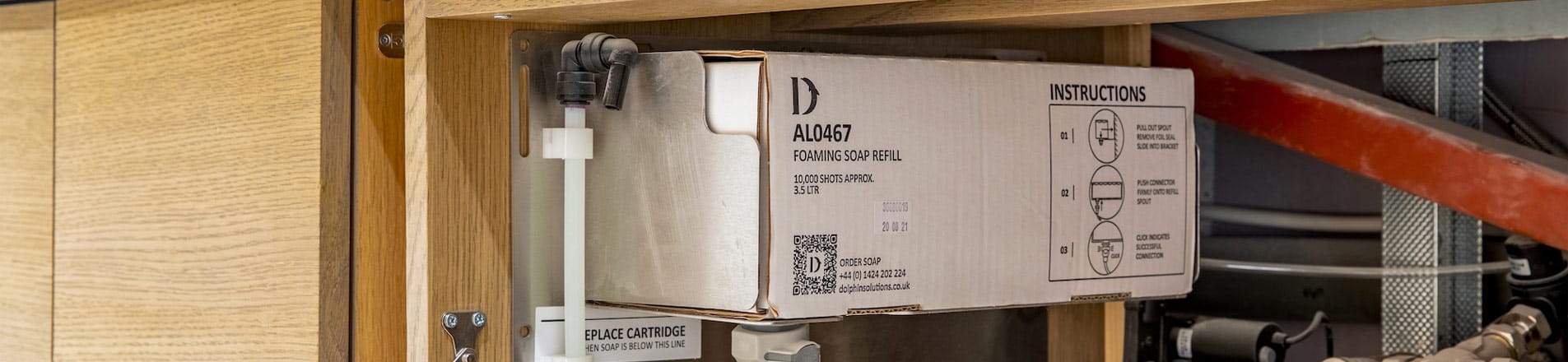 FAQ: Dolphin Cartridge Soap Dispenser | Dolphin Solutions