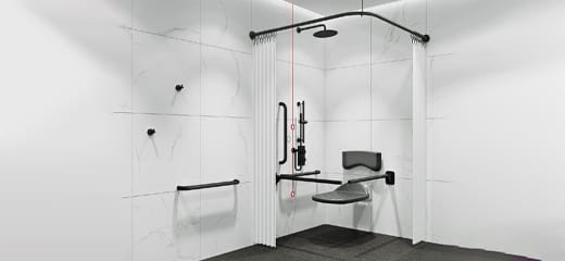 What are the Doc M Shower Dimensions? | Dolphin Solutions