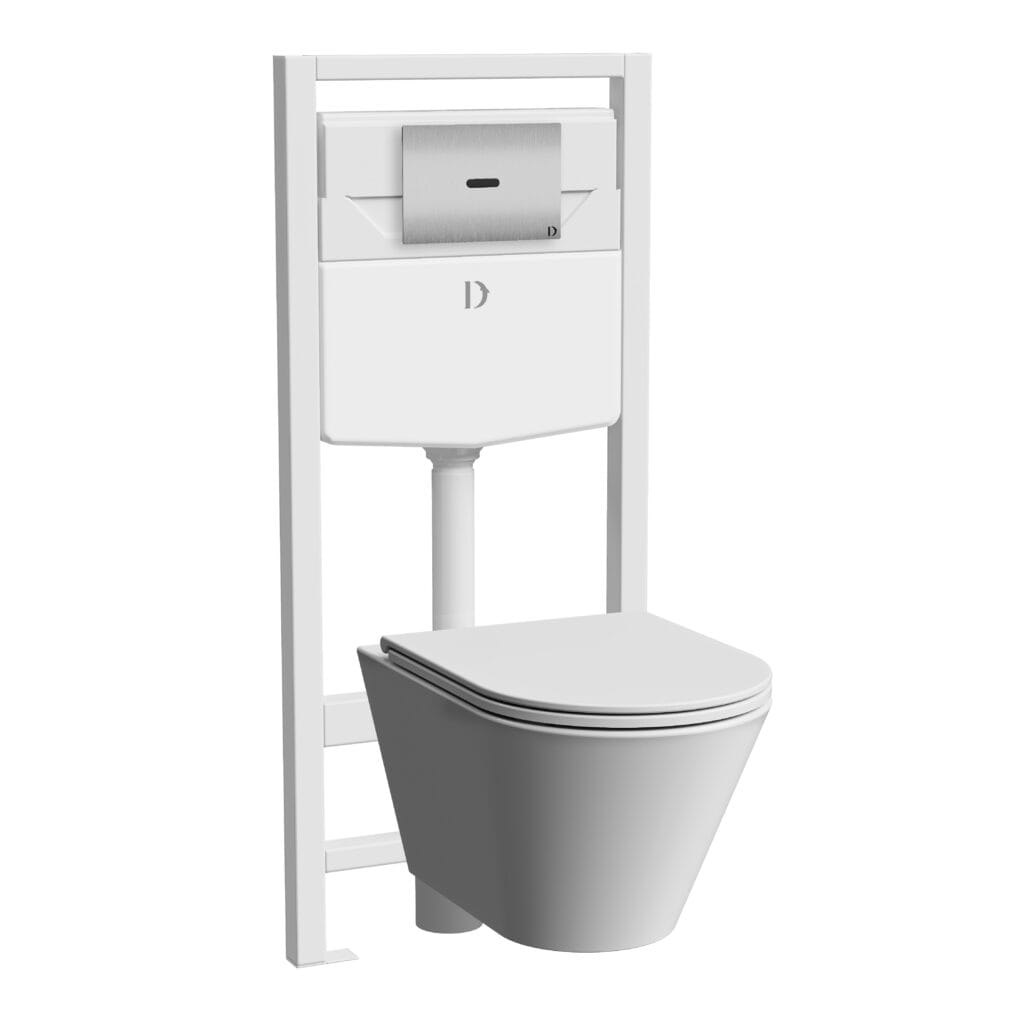 Wall Mounted WC set - Electronic DC3050 | Dolphin Solutions