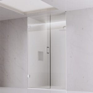 Dolphin D26002 Shower Screen with wall hinged door | Dolphin Solutions