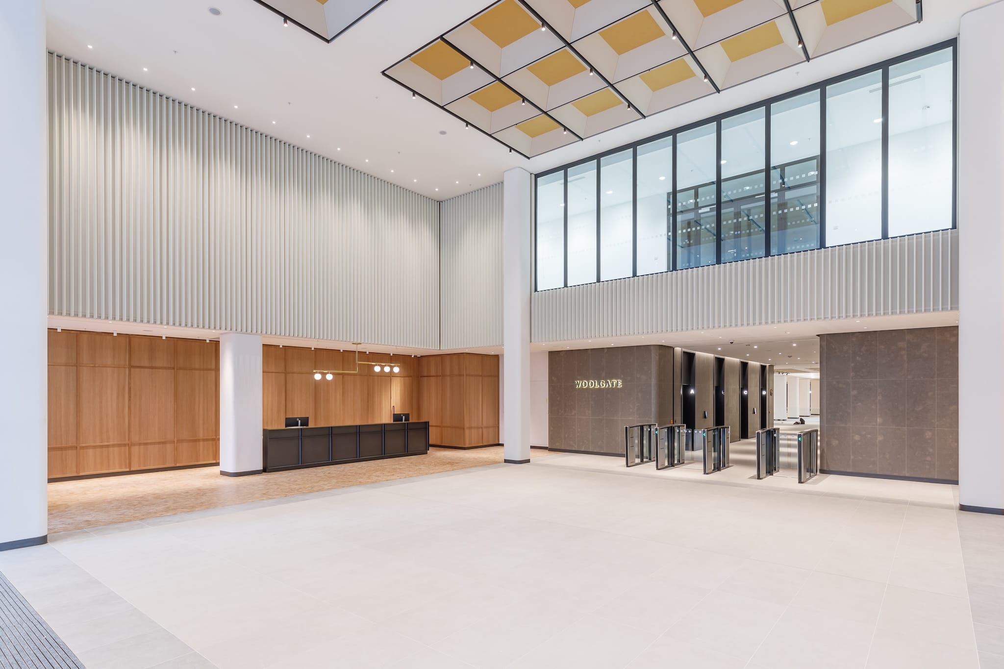 Woolgate Exchange Washroom Project | Dolphin Solutions