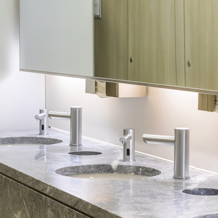 Stainless Steel Restroom Products | Dolphin Solutions